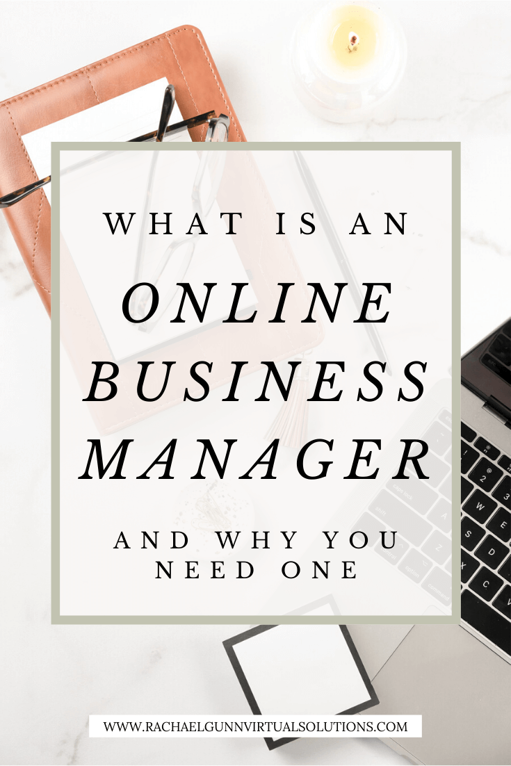 What is an Online Business Manager & Why Do I Need One? | Rachael Gunn