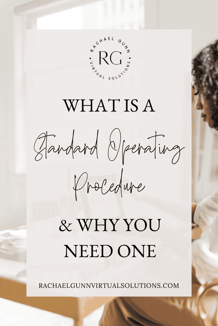 7 Reasons Why Standard Operating Procedures Are Essential For Your ...